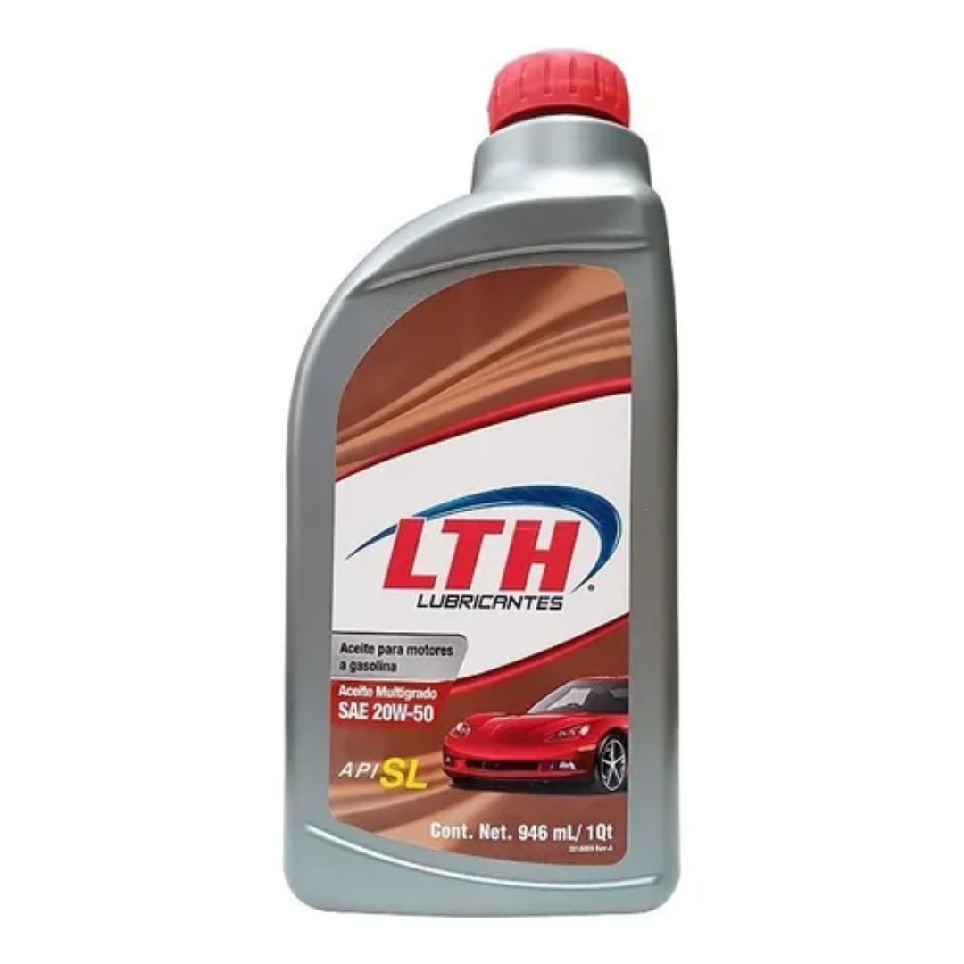 LTH Aceite Multigrado Motor SAE 20W-50 SL 946ML – PuraBateria