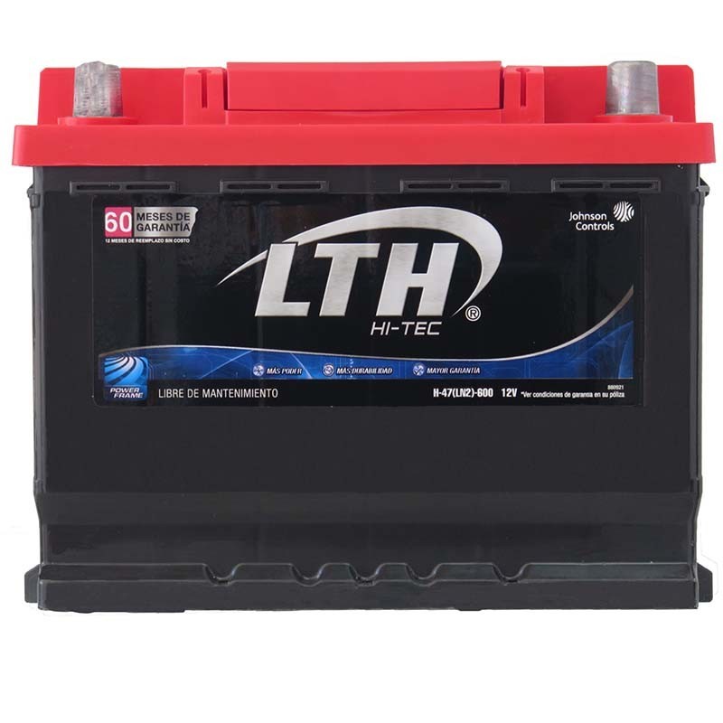Batería para Auto H-47-600 HI-TEC Marca LTH – PuraBateria