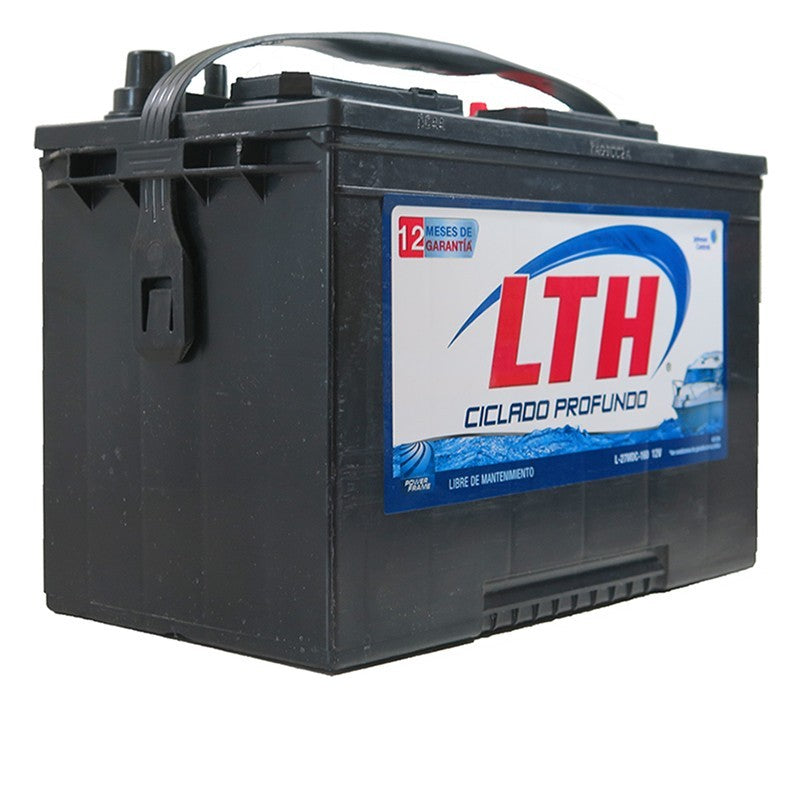 Batería para panel solar de ciclado profundo marca LTH Modelo L-27MDC ...